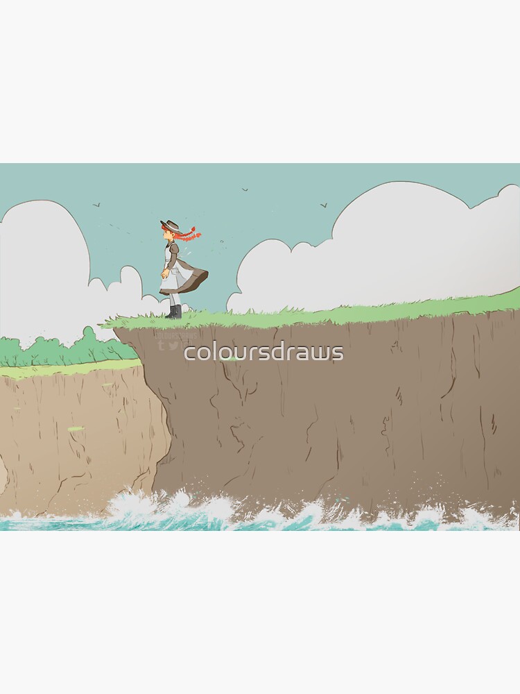 "Anne " Sticker for Sale by coloursdraws | Redbubble