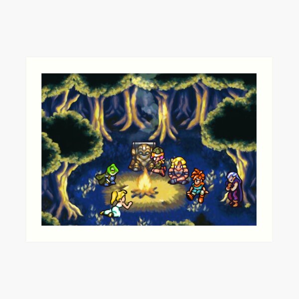 "Chrono Trigger A3 Custom Size" Art Print for Sale by likelikes | Redbubble