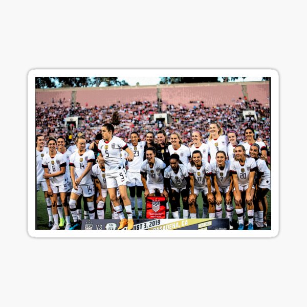 "USWNT" Sticker by hamiphotos | Redbubble