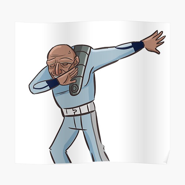 "The Clone Wars 99 Dab" Poster for Sale by Giantscissors | Redbubble