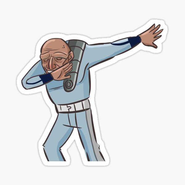 "The Clone Wars 99 Dab" Sticker for Sale by Giantscissors | Redbubble