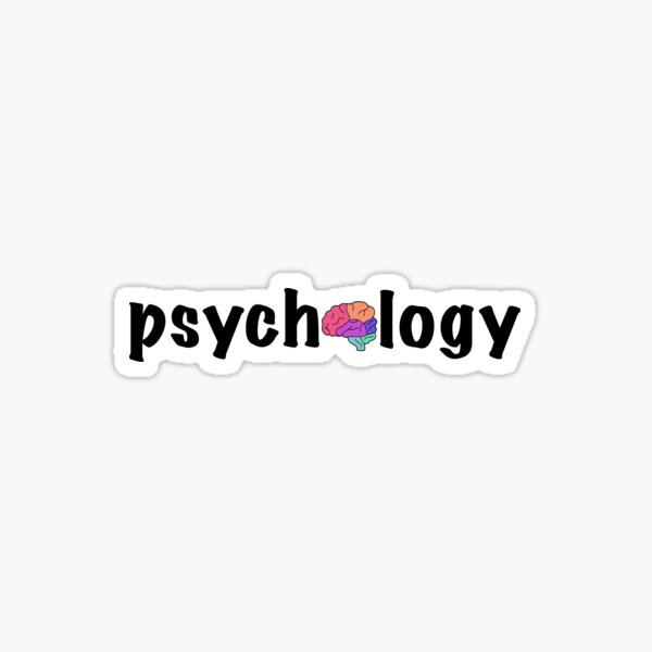 "Psychology Major" Sticker for Sale by avamarieeee | Redbubble