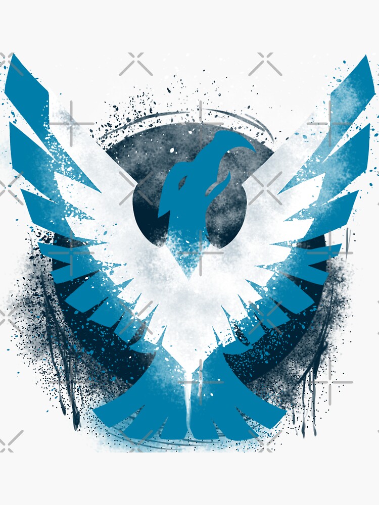 "INFAMOUS: Good Karma Eagle" Sticker for Sale by Awoody76 | Redbubble