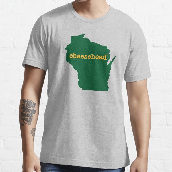 "Wisconsin Green Bay Packers Cheesehead" T-shirt for Sale by ...