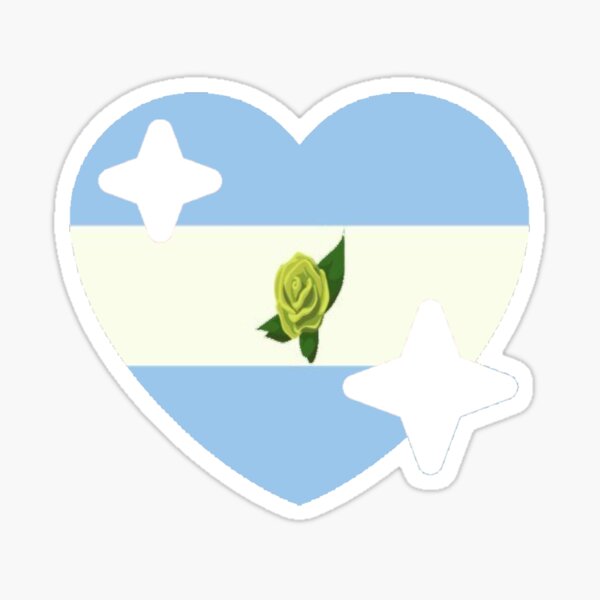 "MLM Pride Sparkle Heart Emoji" Sticker for Sale by imaginator24 ...