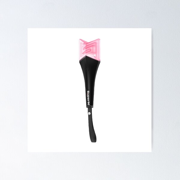 SuperM Lightstick Art Board Print for Sale by kjmella03 Redbubble