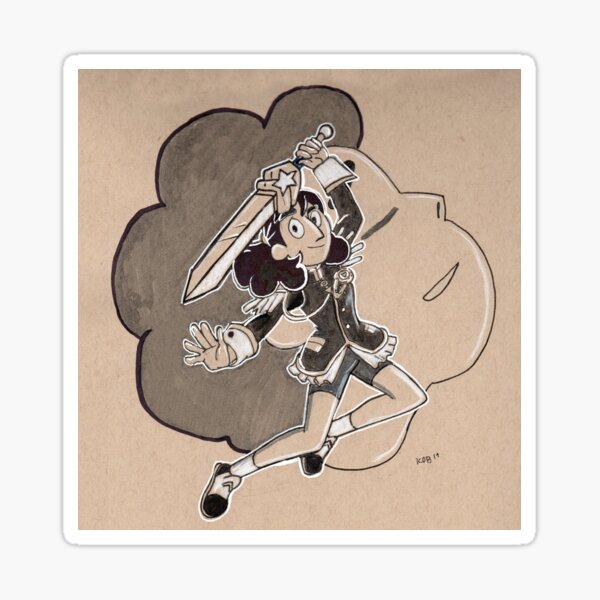 "Revolutionary Girl Connie" Sticker for Sale by SonNeko | Redbubble