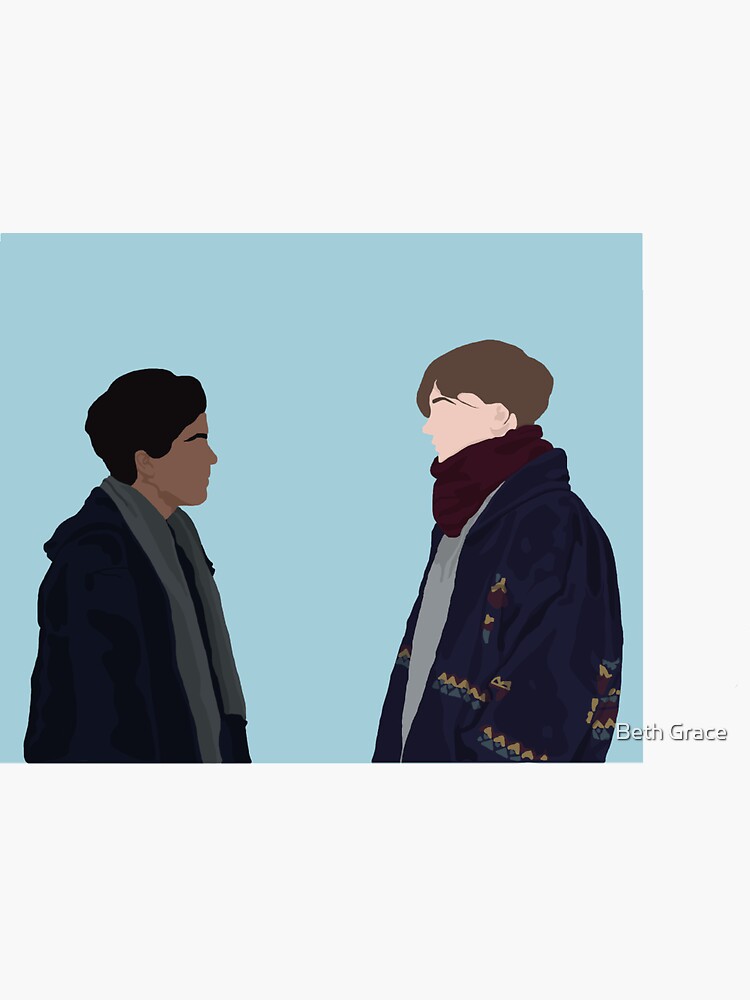 "Matteo and David" Sticker by bethany-grace | Redbubble