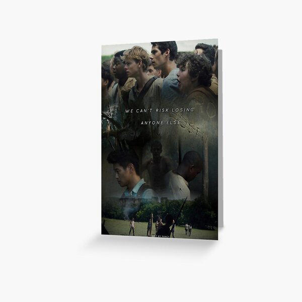 "The Maze Runner Poster" Greeting Card for Sale by PancyZhuang | Redbubble