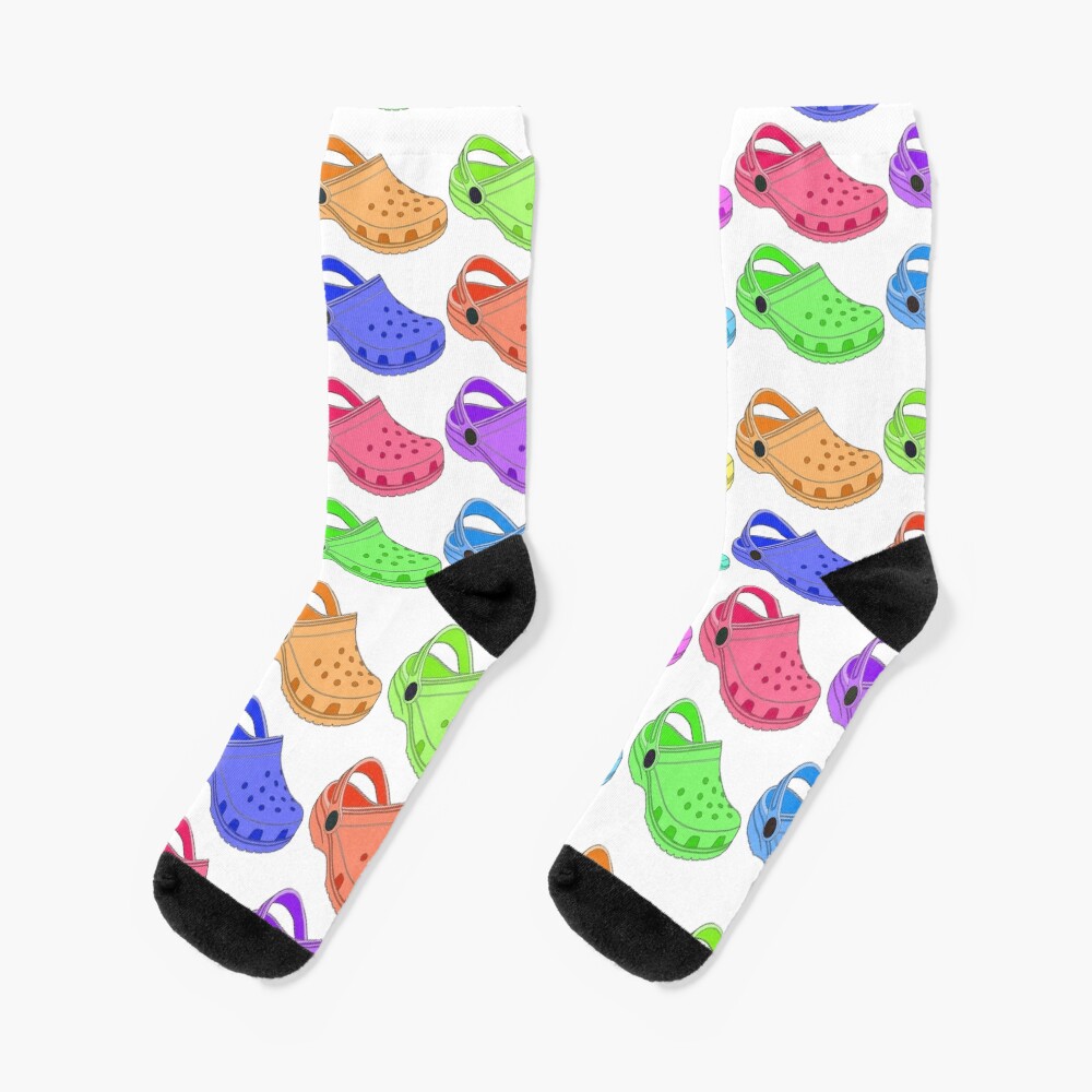 "Crocs" Socks for Sale by Jooorrrdddaan | Redbubble