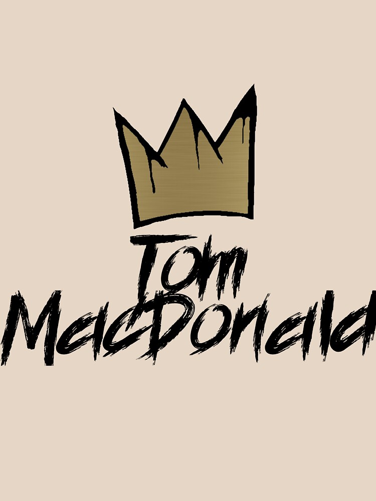 "Tom MacDonald Grafitti Crown" T-shirt for Sale by saintiro | Redbubble ...