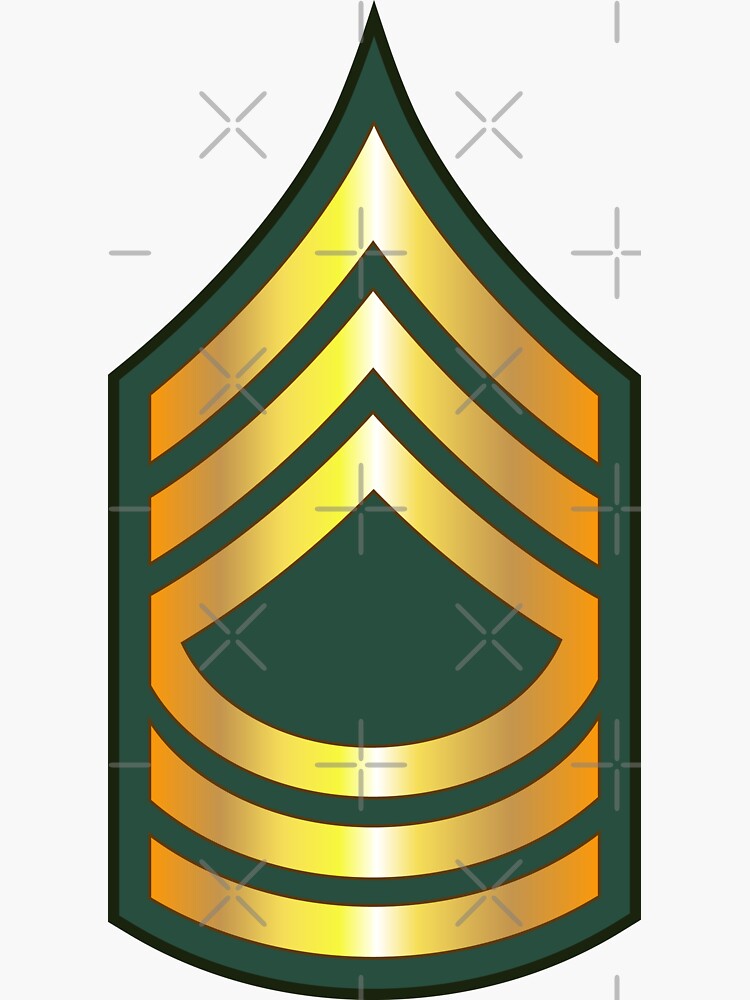 " Army - Master Sergeant - MSG wo Txt" Sticker for Sale by twix123844 | Redbubble