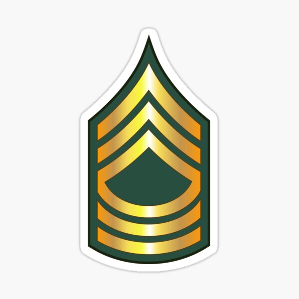 " Army - Master Sergeant - MSG wo Txt" Sticker for Sale by twix123844 ...