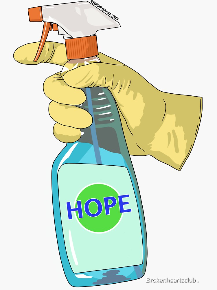 "HOPE sticker " Sticker by eleashaw | Redbubble