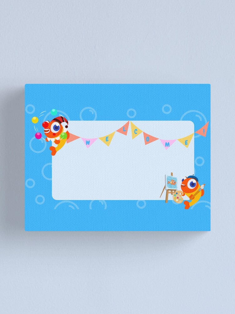 "Palfish ESL Online English Teacher Classroom Background" Canvas Print ...