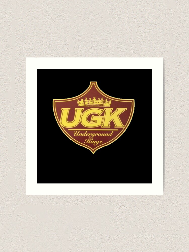 "ugk, underground kingz logo, pimp c" Art Print by beevense | Redbubble
