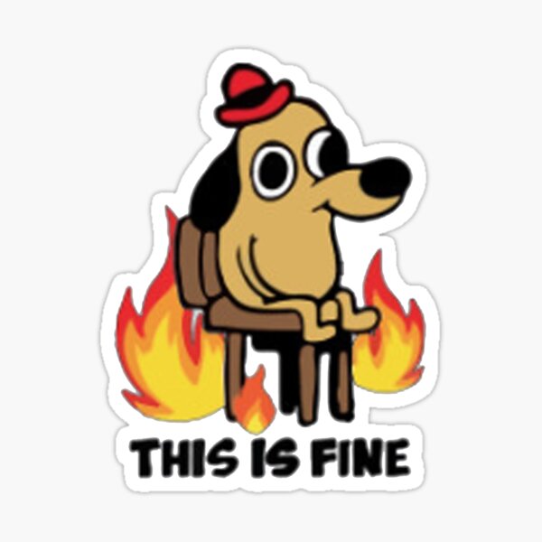 This Is Fine Dog Gifts & Merchandise | Redbubble