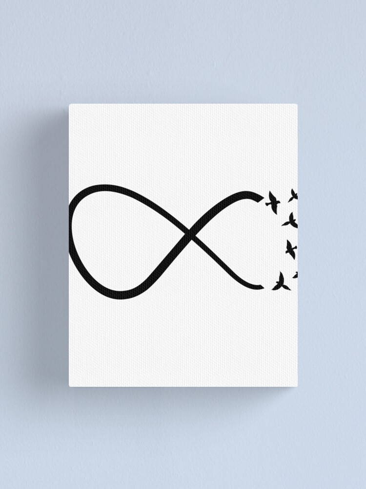 "Infinity birds" Canvas Print by S1mplyDes1gn | Redbubble