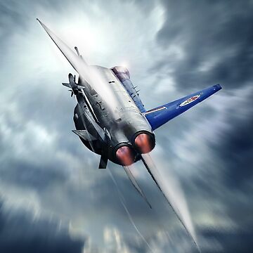 "Lightning Strike" Poster for Sale by Airpower Art | Redbubble