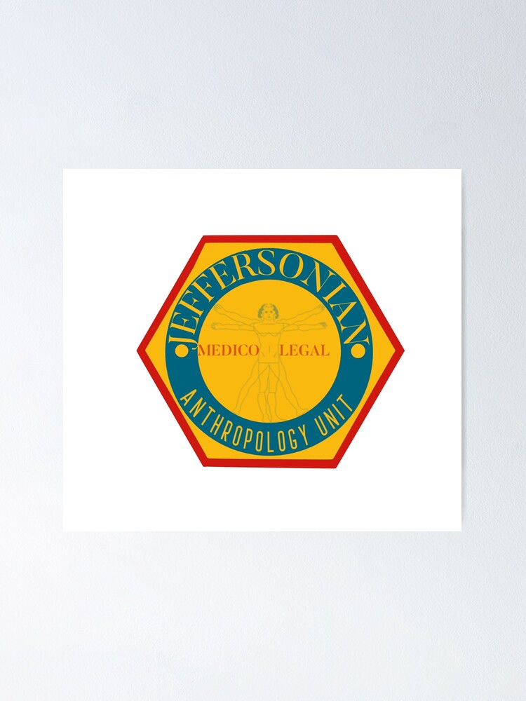 "Jeffersonian Institute Bones" Poster by aleighajudd | Redbubble
