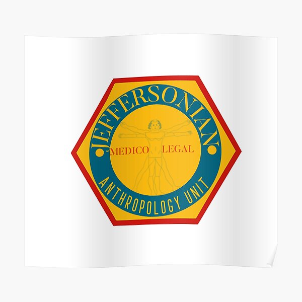 "Jeffersonian Institute Bones" Poster by aleighajudd | Redbubble