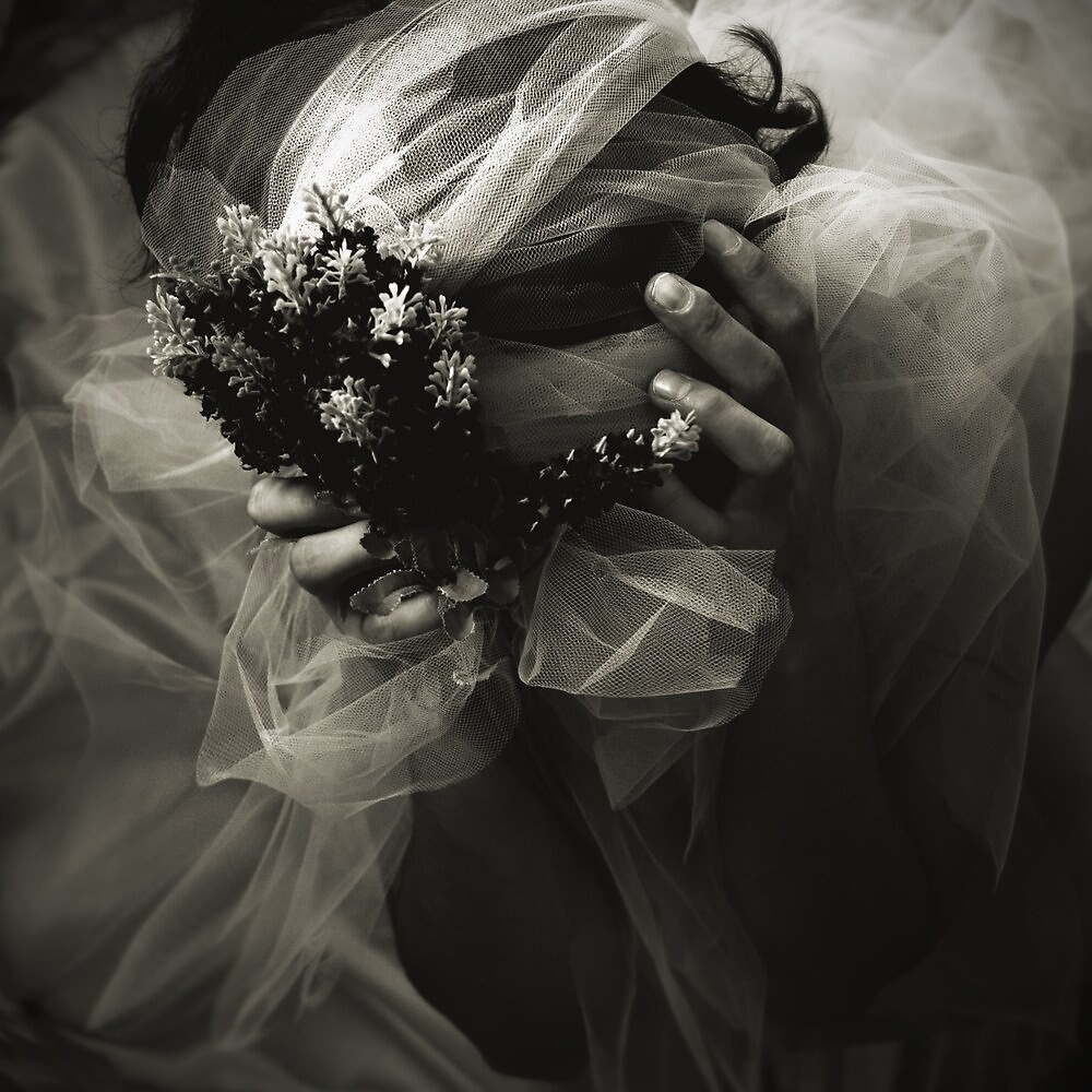 "The sad bride" by katiuscia bayslak | Redbubble
