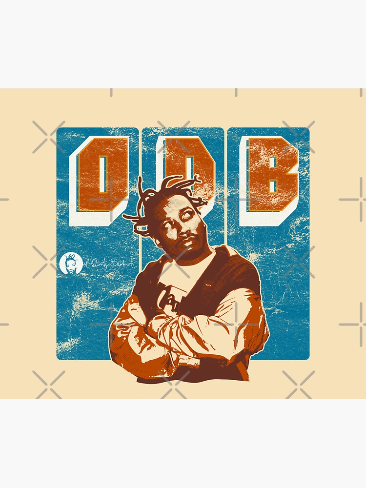 "ODB Ol Dirty Bastard" Sticker for Sale by eyepoo | Redbubble