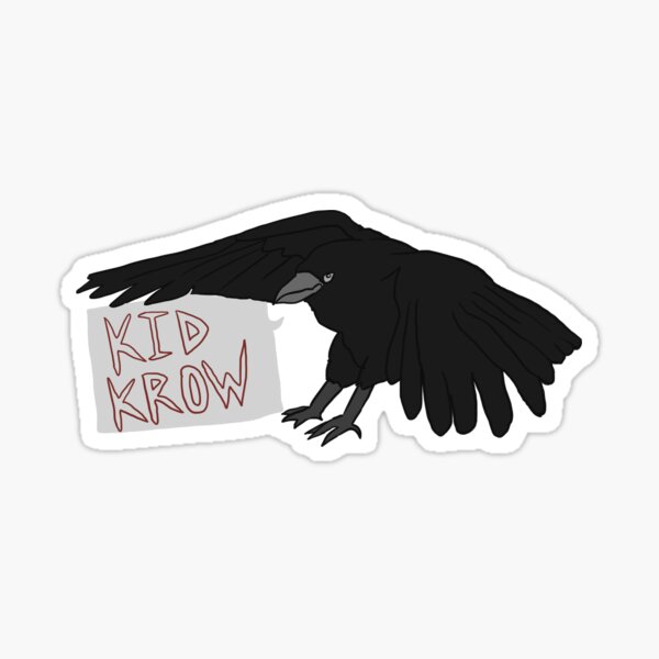 Kid Krow Album Stickers | Redbubble
