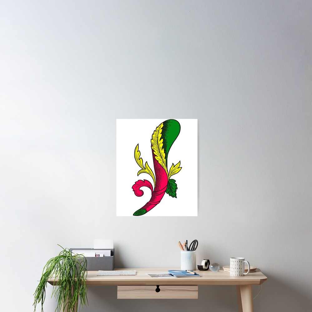 "Asso di Bastoni Authentic Italian Scopa Briscola" Poster for Sale by ...