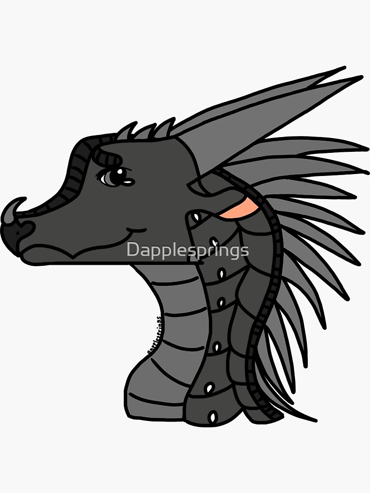 "Darkstalker Headshot | Design 1 By Dapplesprings" Sticker by ...