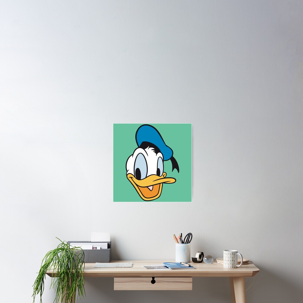 "Donald Duck " Poster by luaybilal | Redbubble