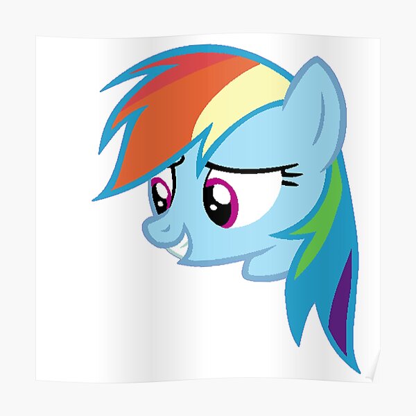 "mlp rainbow dash" Poster by pokemon99883 | Redbubble