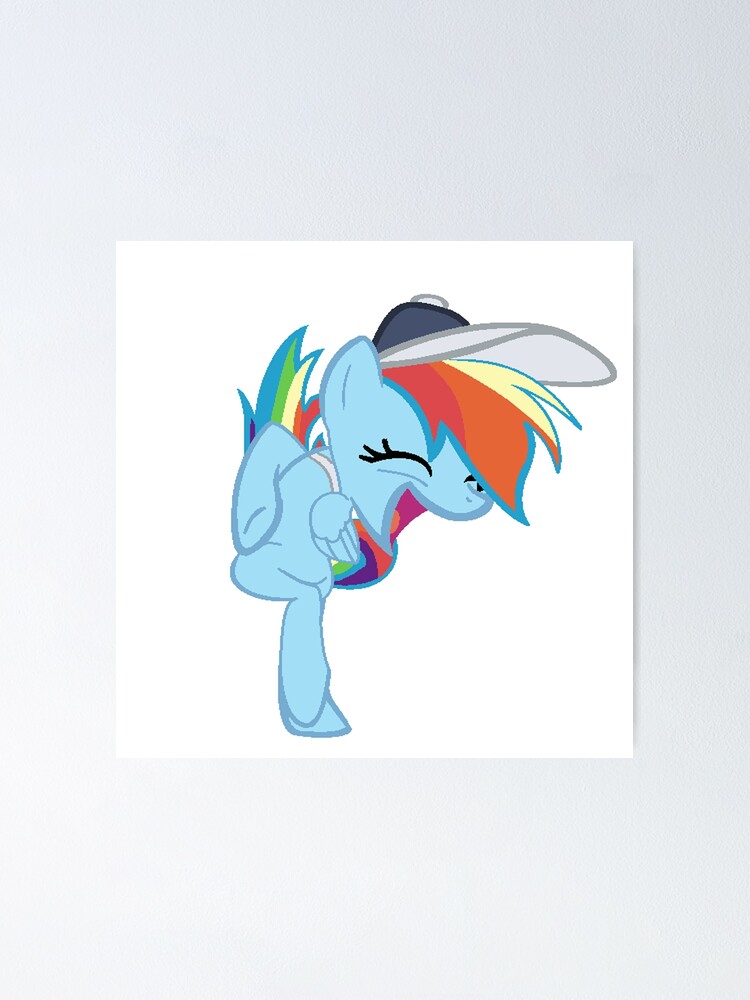 "mlp rainbow dash" Poster by pokemon99883 | Redbubble