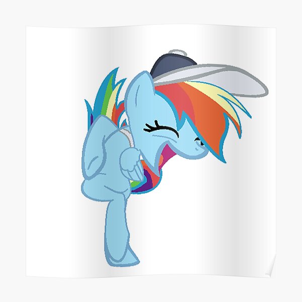 "mlp rainbow dash" Poster by pokemon99883 | Redbubble