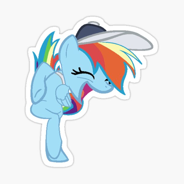 "mlp rainbow dash" Sticker by pokemon99883 | Redbubble