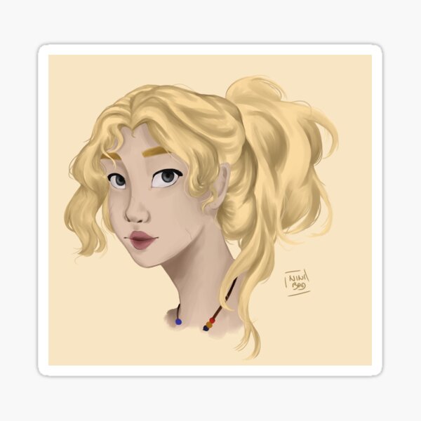 "Annabeth" Sticker for Sale by NiniBrd | Redbubble