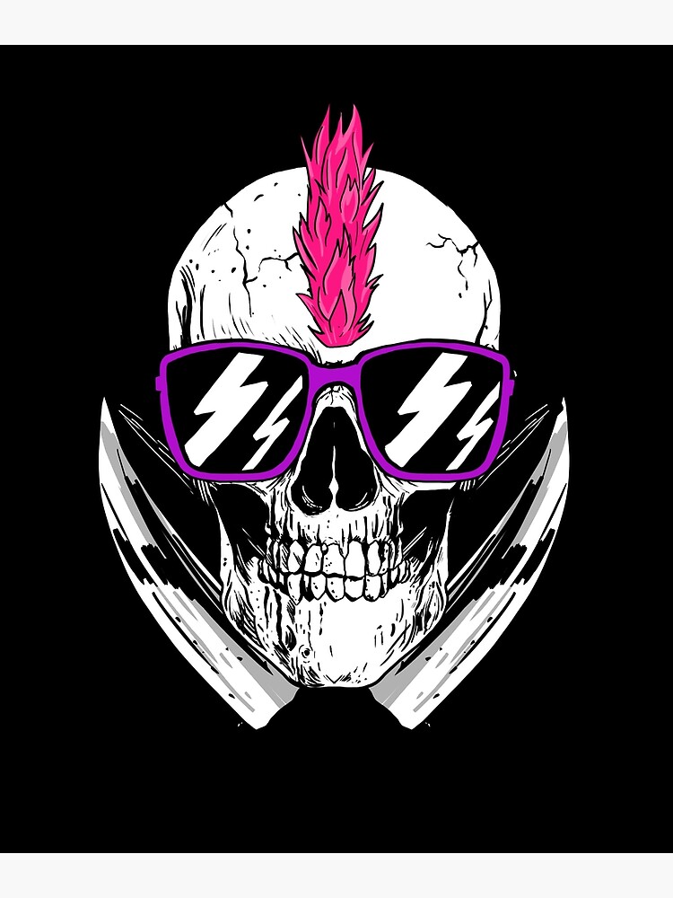 "Awesome Cool Neon Cyber Punk Design Cyberpunk Retro Cool Punk" Art ...