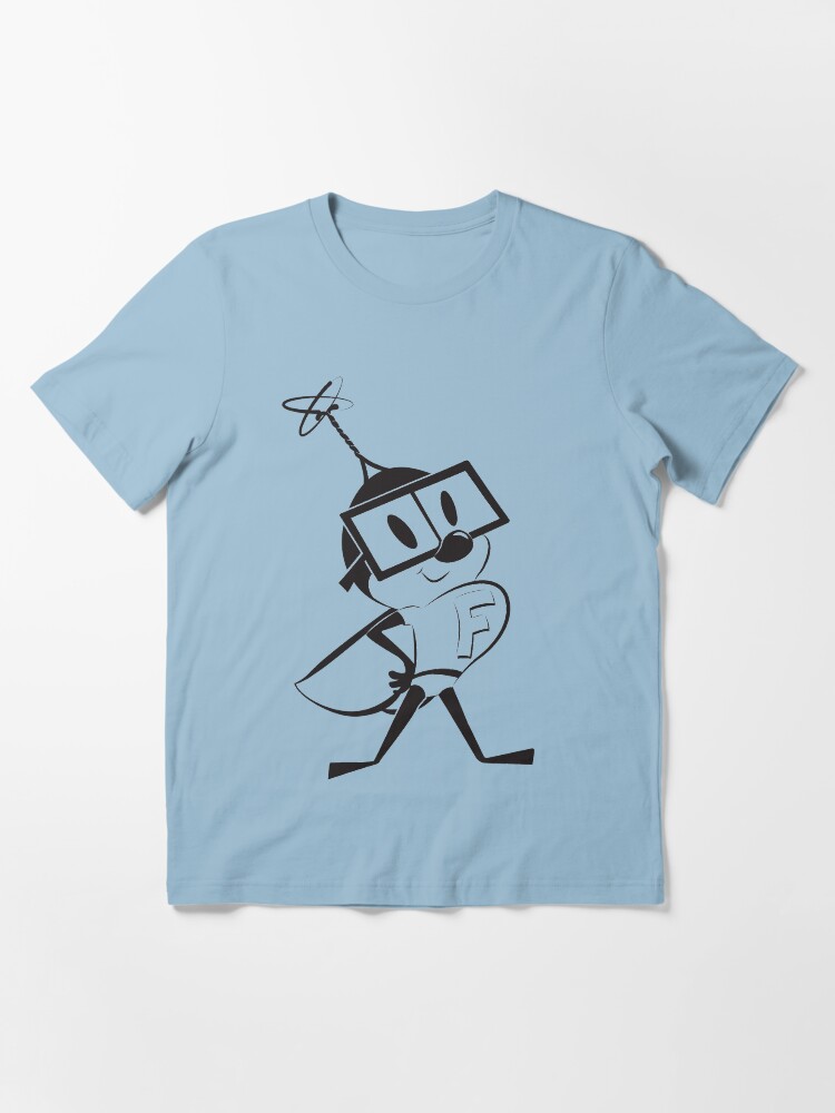 "Fearless Fly – black version" T-shirt for Sale by GraficBakeHouse ...