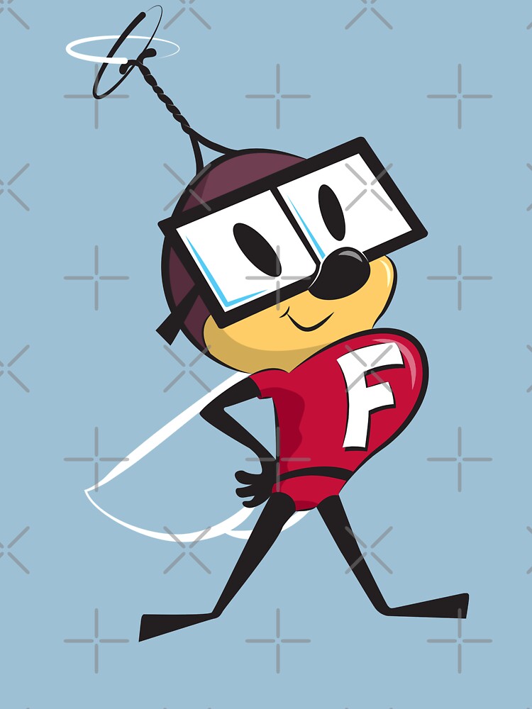 "Fearless Fly" T-shirt by GraficBakeHouse | Redbubble