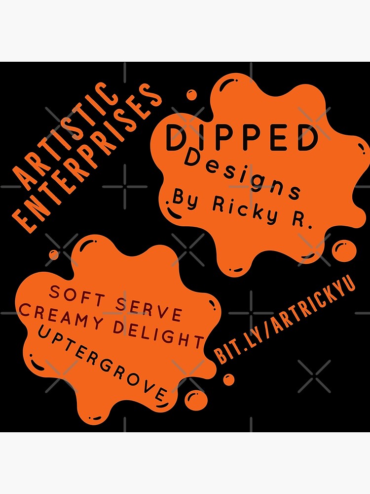 "DIPPED DESIGNS IN SWEET CONFECTIONS LOGO ARTISTIC ENTERPRISES RICKY R ...