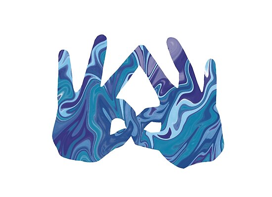 "Sorority Hand Sign" Poster by lindsalynn | Redbubble