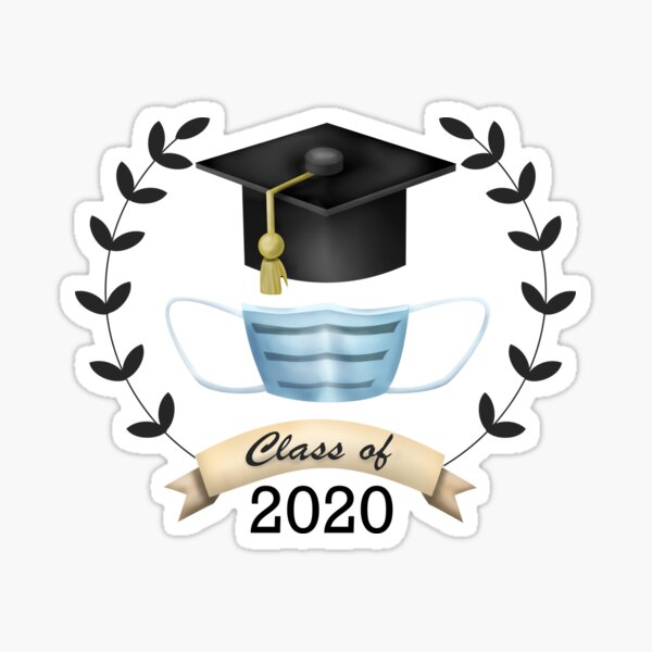 "Class of 2020" Sticker for Sale by Pastelline | Redbubble