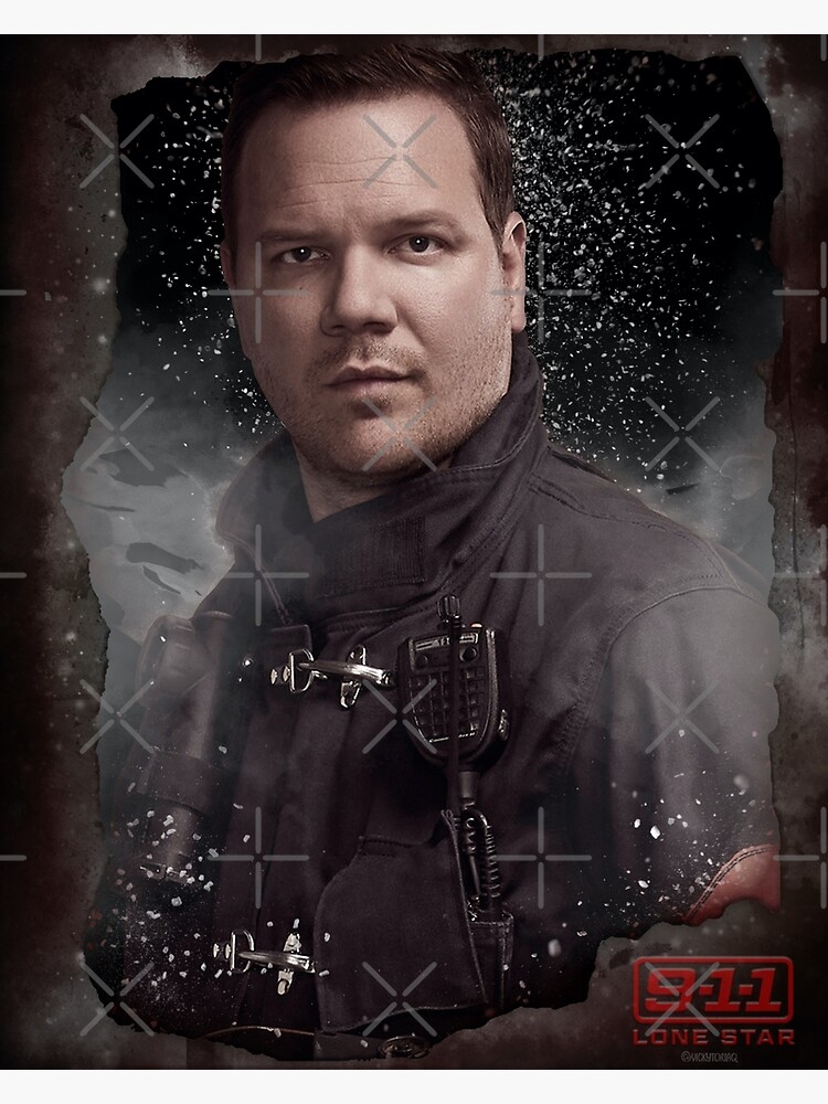 Póster «9-1-1: Lone Star - Judd Ryder - Quemado» de vickytoriaq | Redbubble
