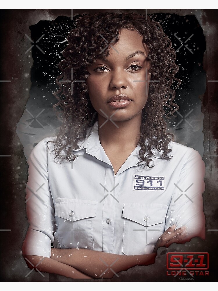 "9-1-1: Lone Star - Grace Ryder - Burned" Poster for Sale by ...