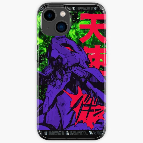 "Neon Cyber Genesis Nerv Evangelion" iPhone Case for Sale by SyanArt ...