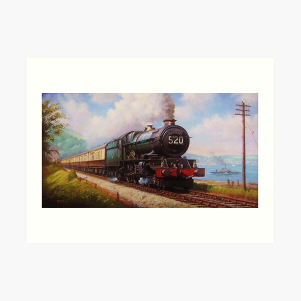"The Torbay Express" Art Print by artistjeffries | Redbubble