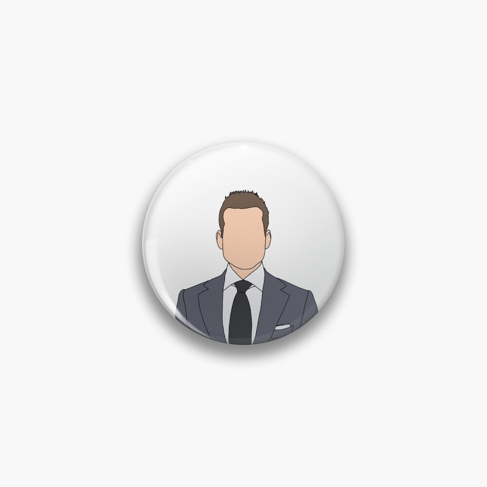 "Harvey Specter Outline" Sticker for Sale by ijessie | Redbubble