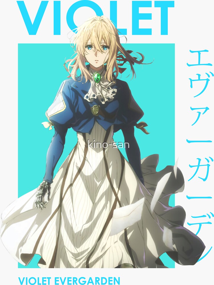 "Violet Evergarden Anime" Sticker by kino-san | Redbubble