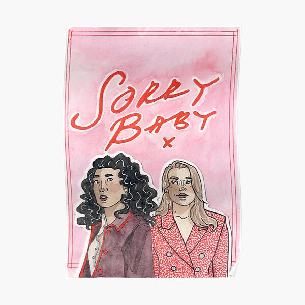 "Sorry Baby x - Killing Eve" Poster by unluckymarch | Redbubble