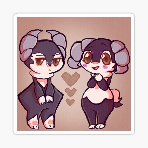 "Indeedee" Sticker for Sale by paperdragonfly | Redbubble